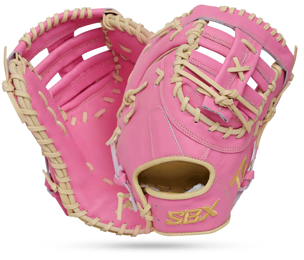 2026 SBX ProHide T2 Fastpitch First Base Mitt - Sandy Mint